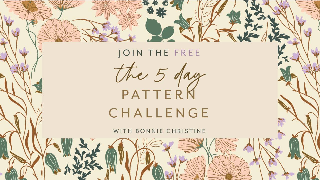 5-Day Surface Pattern Design Challenge