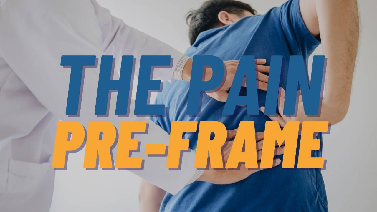 Pre-framing Initial Discomfort In Care