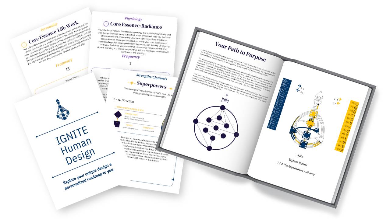 IGNITE Human Design Chart Generator