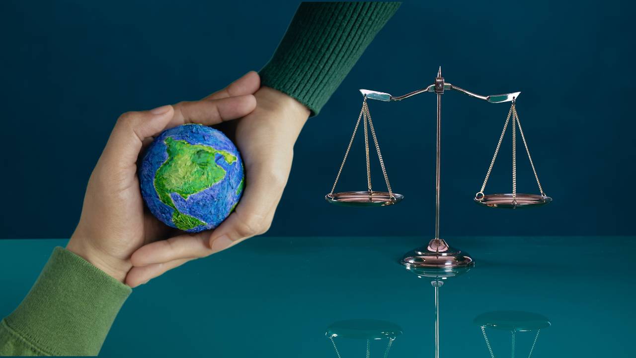 The Universe Bends Towards Justice