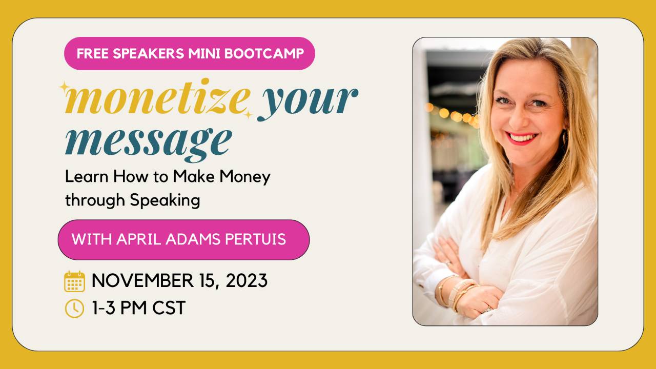 Free Speakers Mini Bootcamp