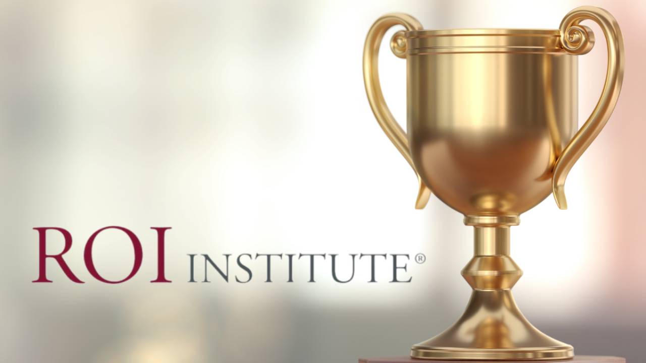 Unlocking Success: The Benefits of Winning an ROI Institute Award