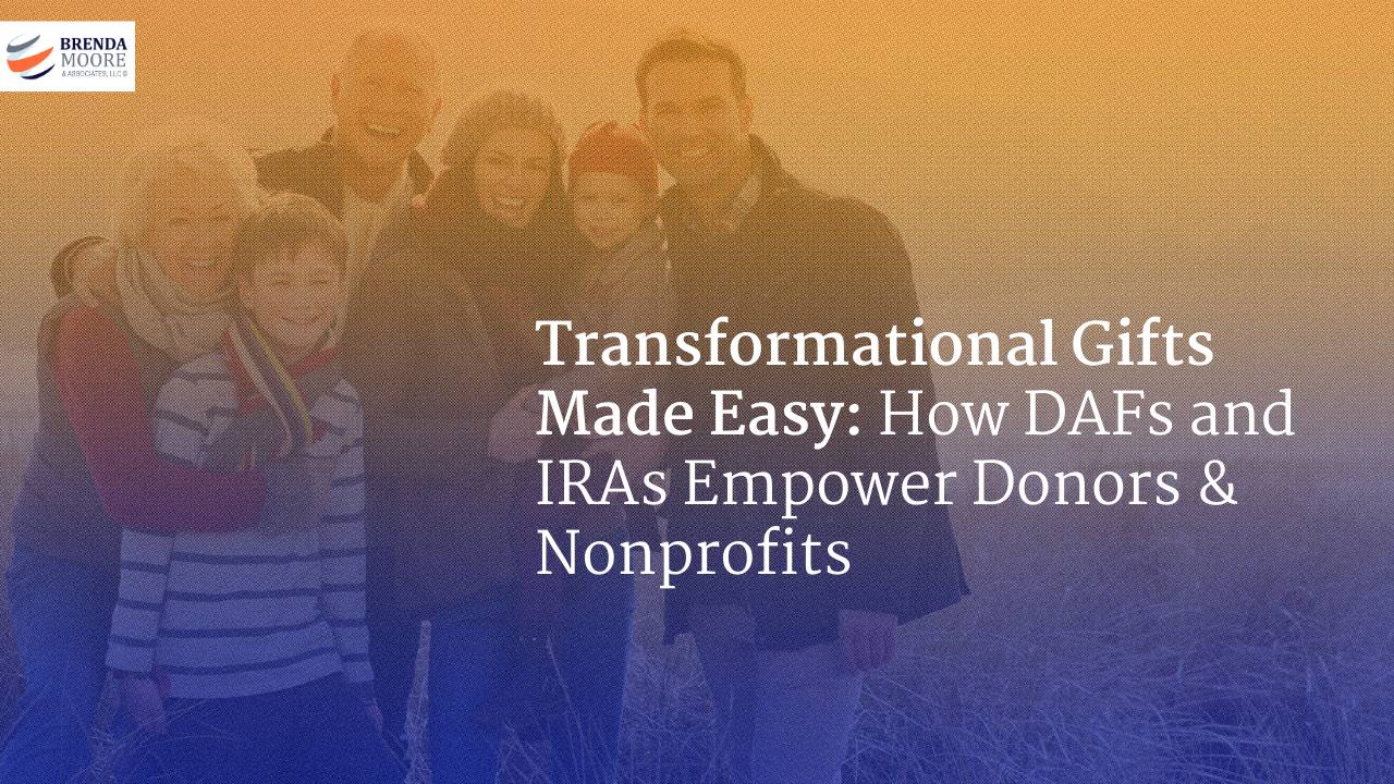 Transformational Gifts Made Easy