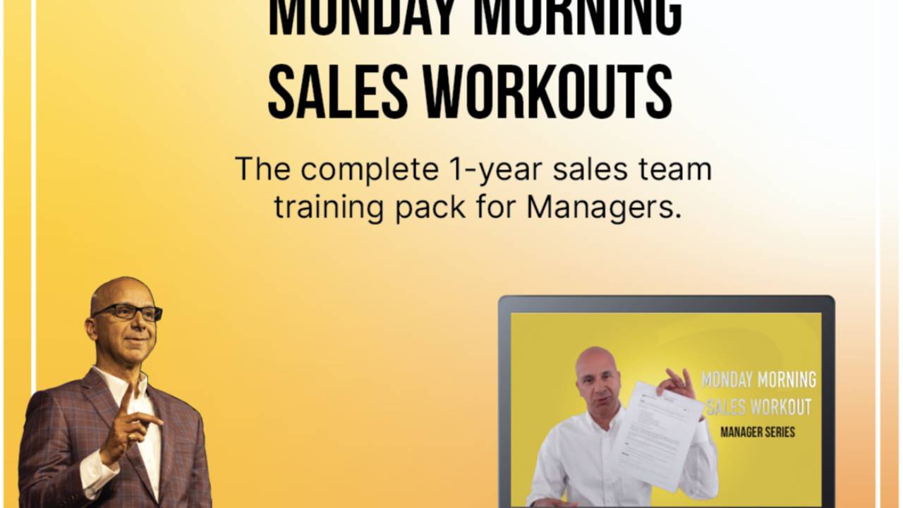 Monday Morning Sales Workouts
