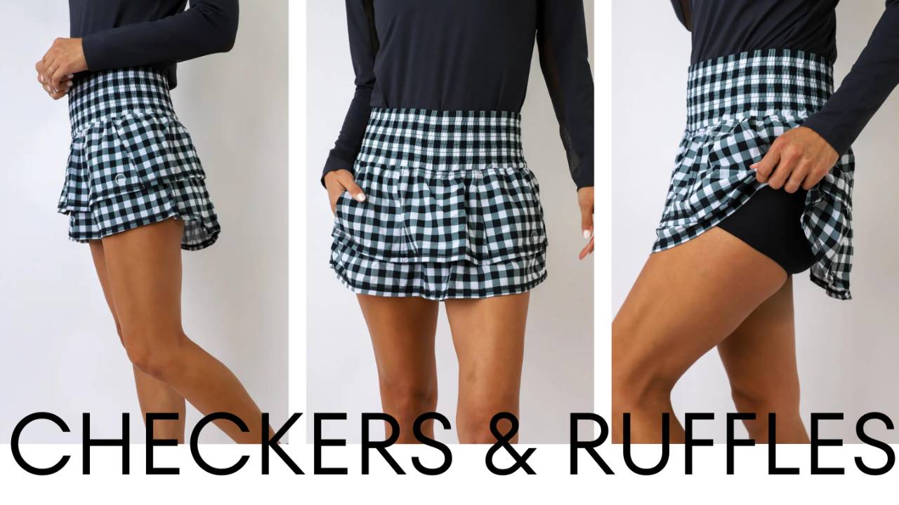 The Golf Closet // The Ruffle, Step up Your Golfing Skills in Style