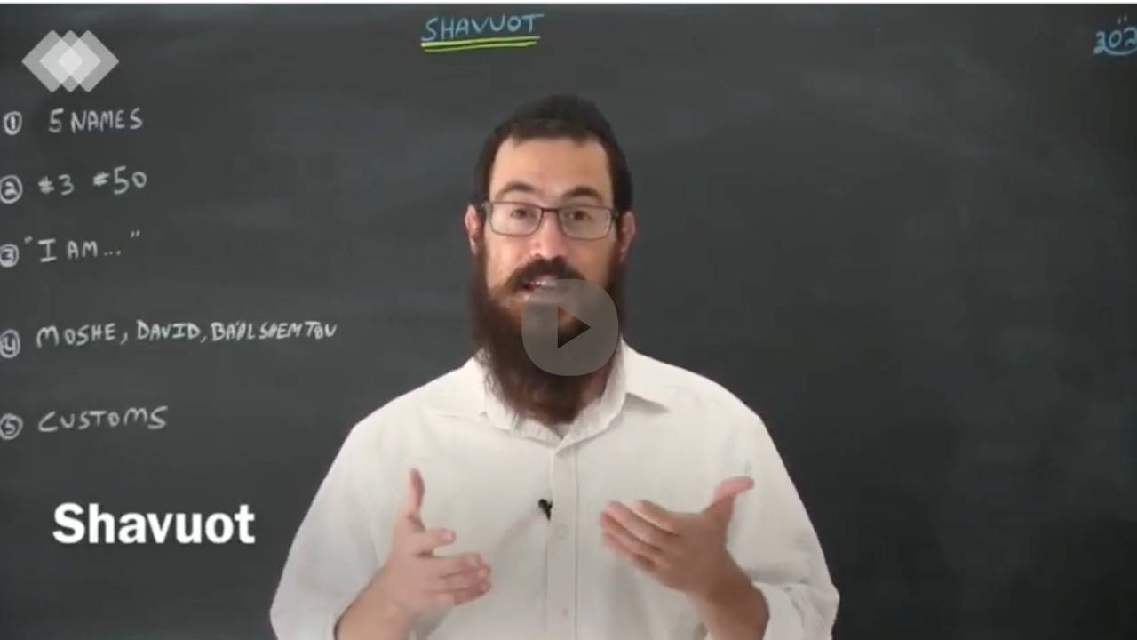 Shavuot: The Hidden Light of Revealed