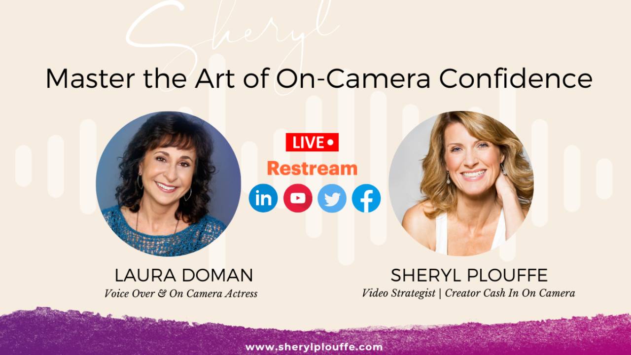 Master the Art of On-Camera Confidence with Laura Doman