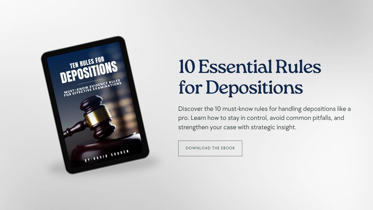 10 Essential Rules for Depositions | Master Legal Strategy