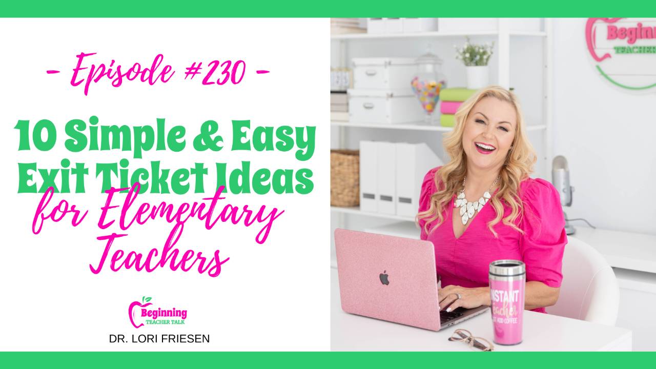 10 Simple & Easy Exit Ticket Ideas for Elementary Teachers