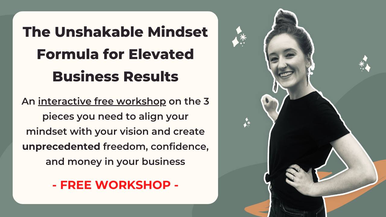 Free Training: The Unshakable Mindset Formula for Business Results