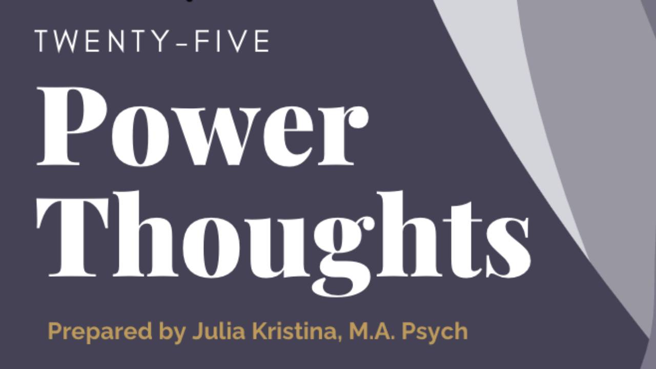 25 Power Thoughts to Rewire Your Mindset