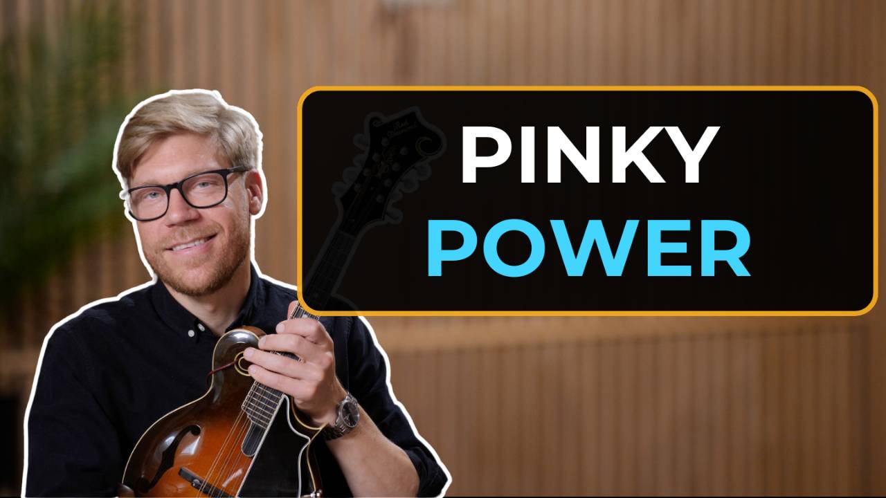 Mandolin Technique Exercise // Pinky Power