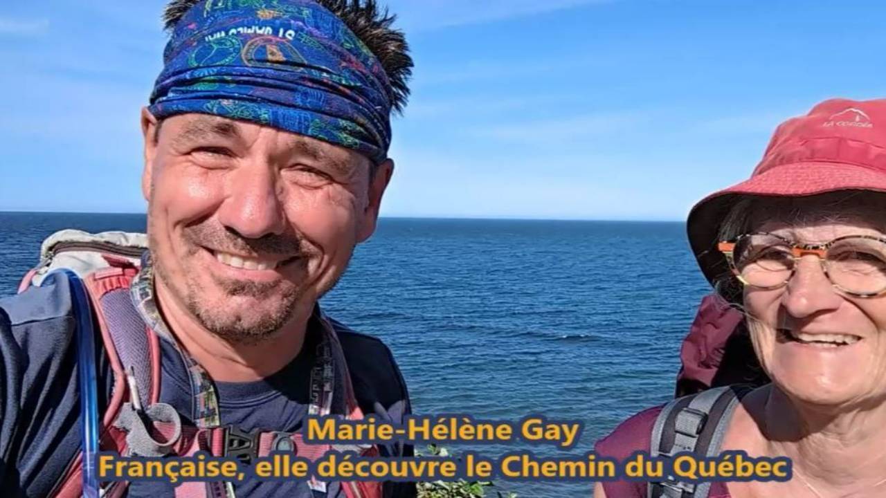 Française, elle découvre le Chemin du Québec