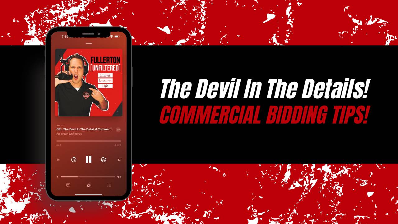 The Devil In The Details! Commercial Bidding Tips!