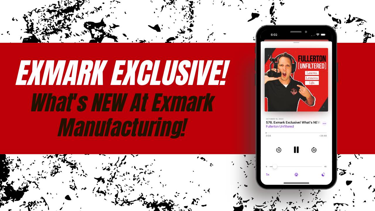 Exmark Exclusive! What's NEW At Exmark Manufacturing!