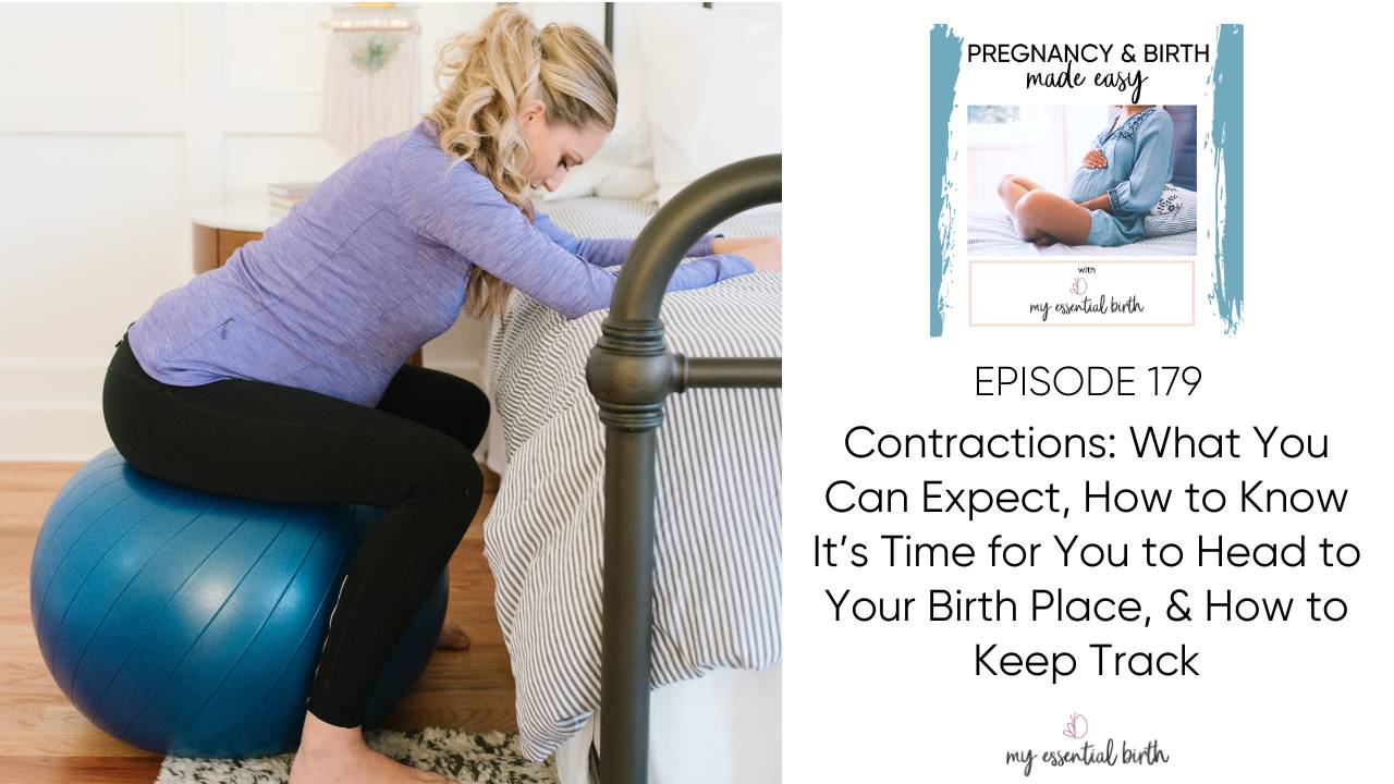 Contractions: What To Expect, Heading to Your Birth Place, & Tracking