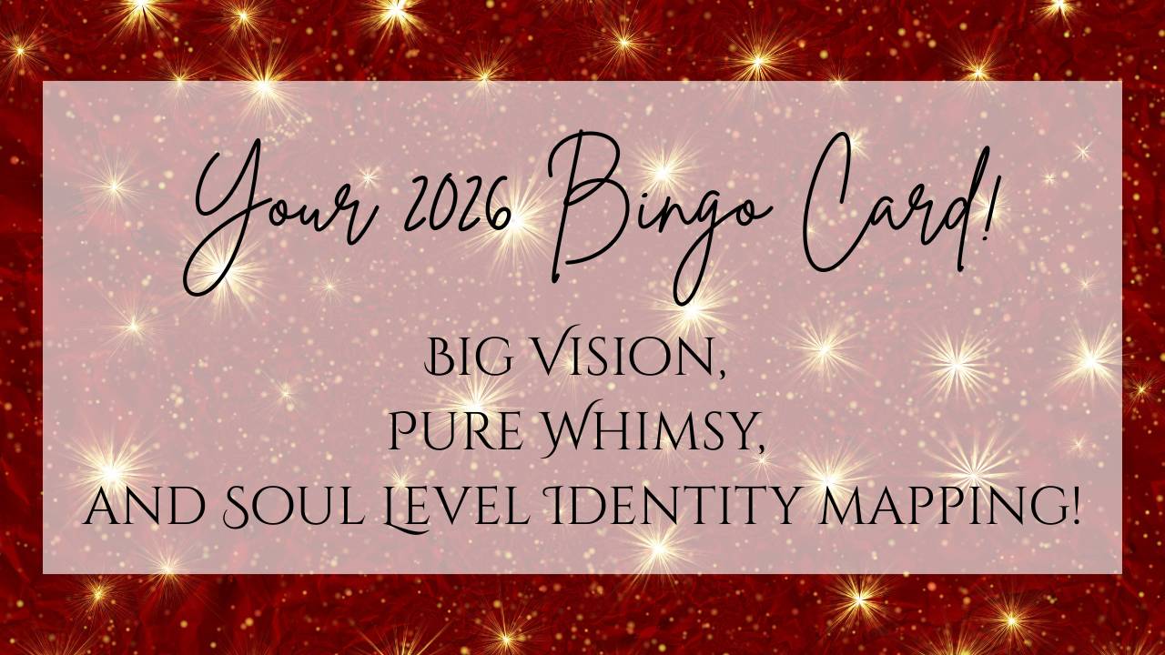 Bingo Card Template for Vision, Joy, and Identity