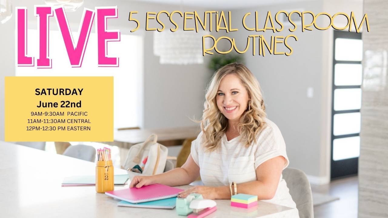 Classroom Routines for the Beginning of the Year