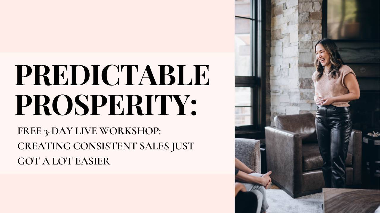 Predictable Prosperity: Scale Your Business & Skyrocket Your Sales