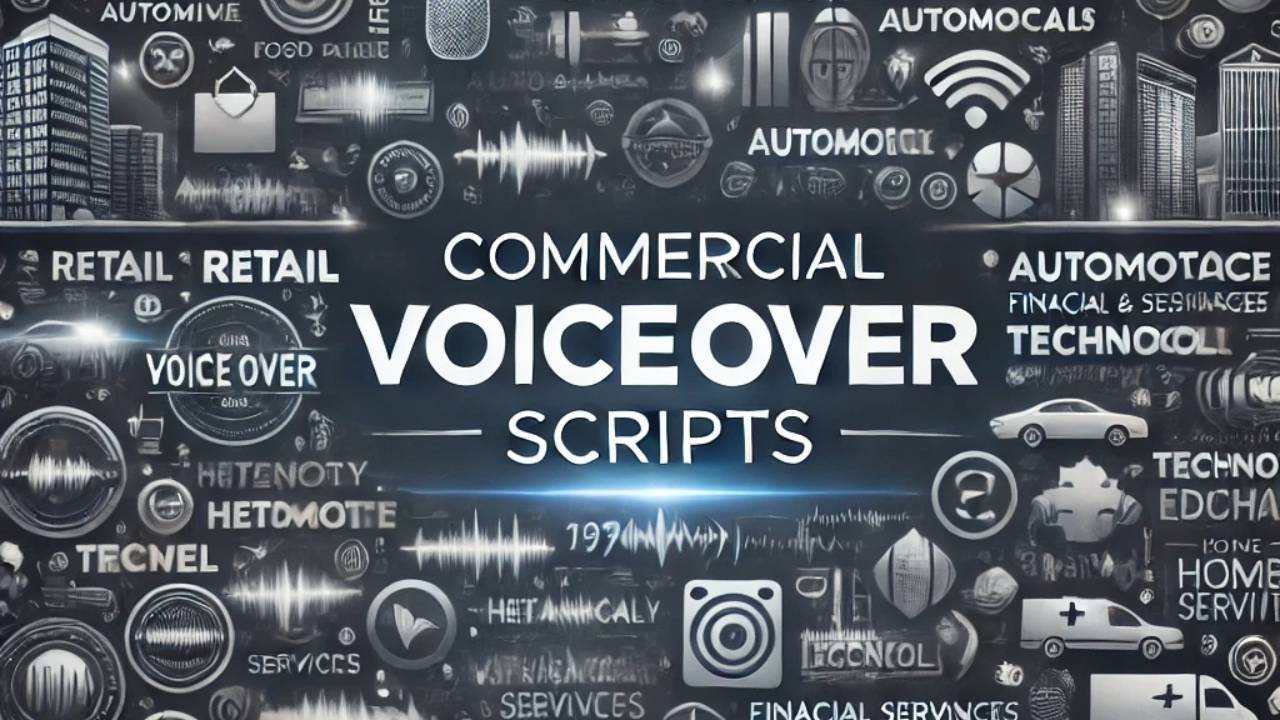 Commercial Voiceover Scripts