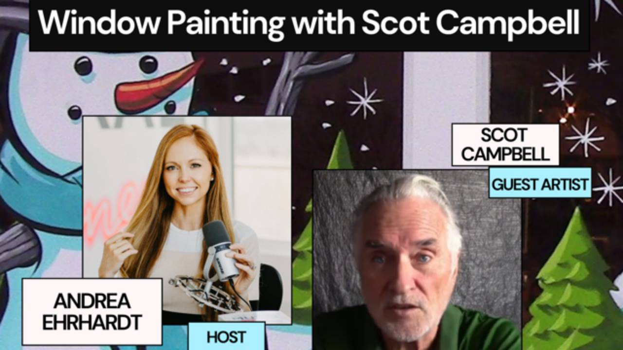 Window Painting with Scot Campbell