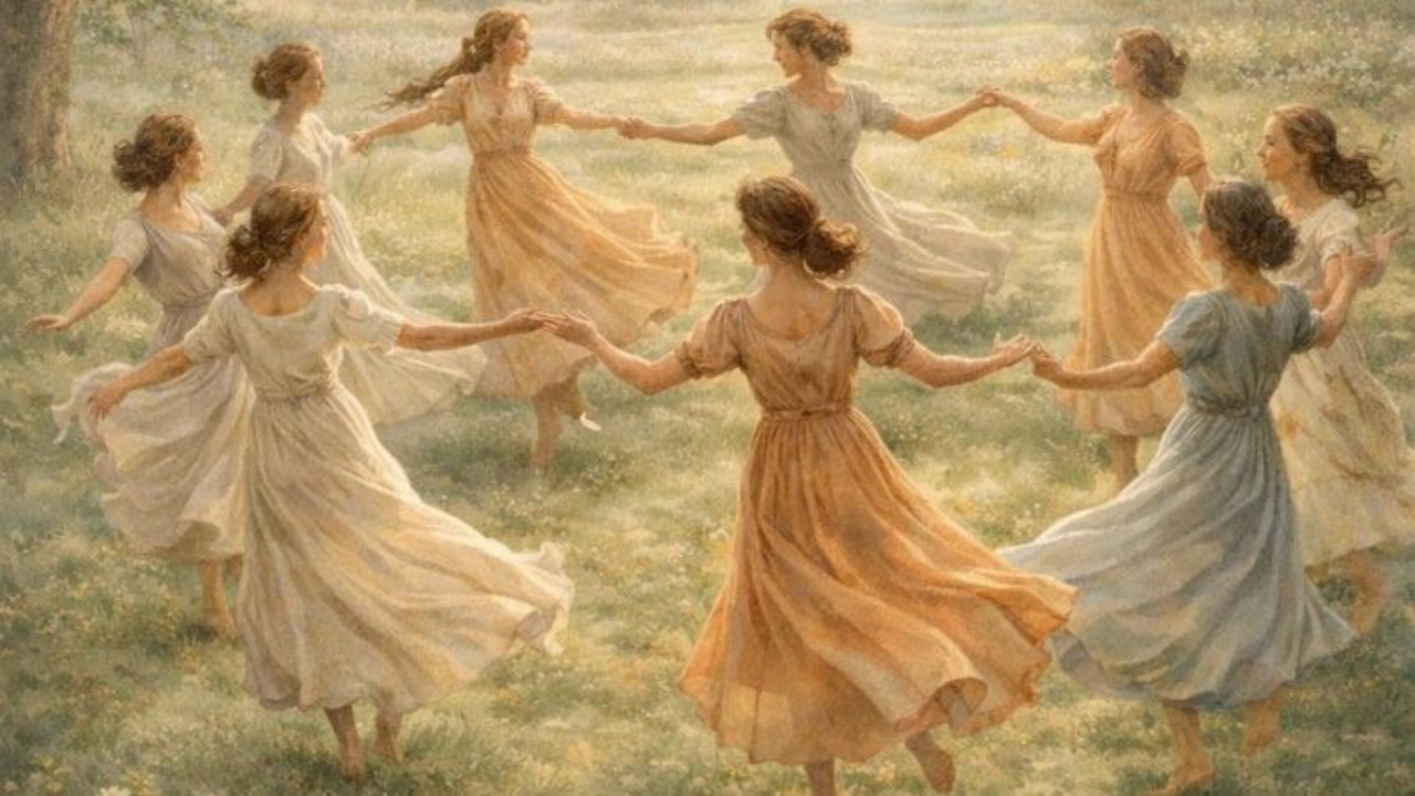 Day 9: Nine Ladies Dancing and Learning Choreography