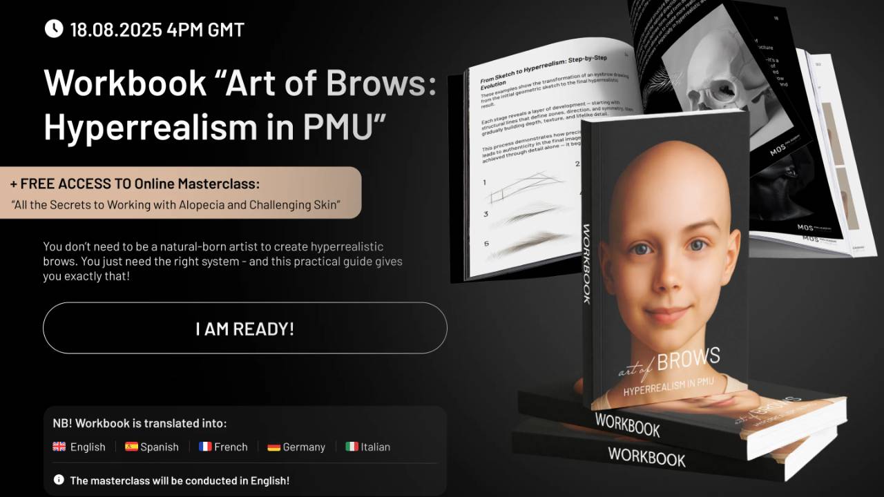 Workbook “Art of Brows: Hyperrealism in PMU”