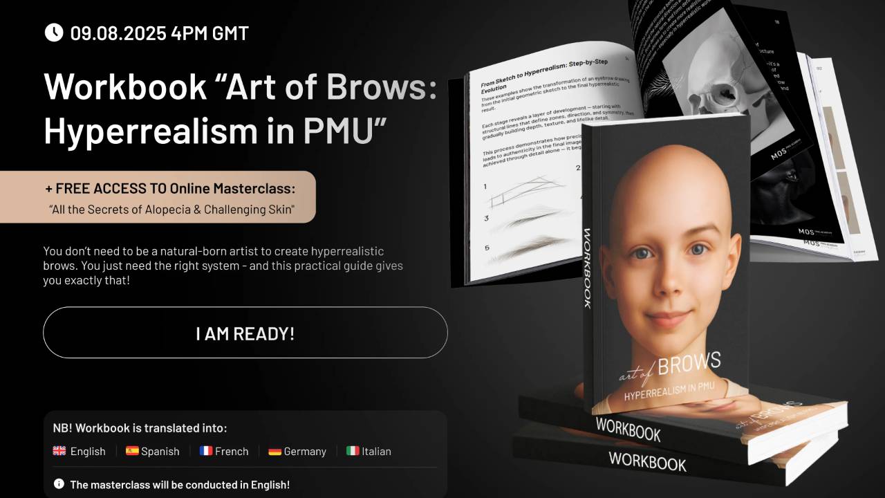 Waiting LIst: Workbook “Art of Brows: Hyperrealism in PMU”