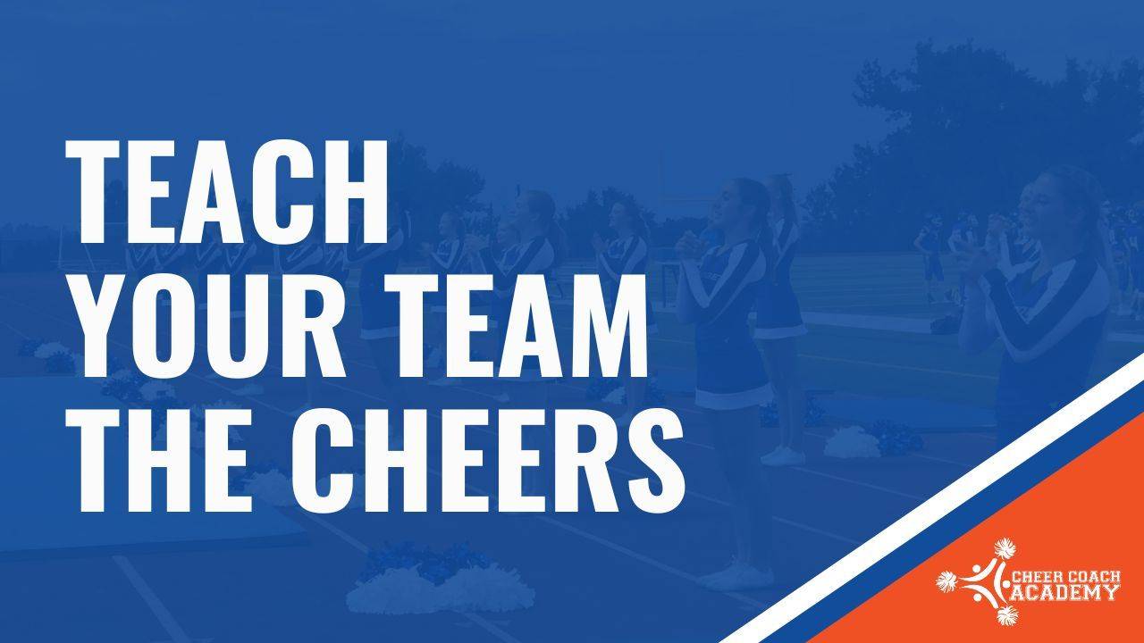 Teach Your Team the Cheers