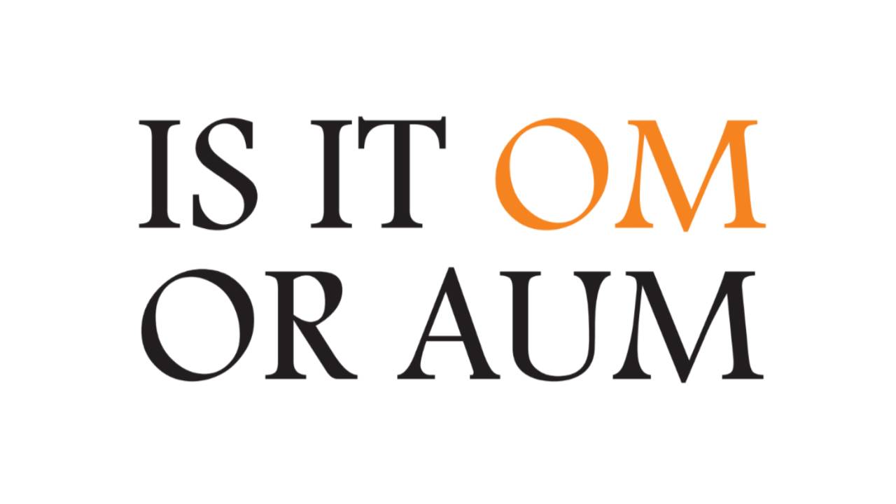 Which is correct? OM vs. AUM Sanskrit pronunciation and spelling