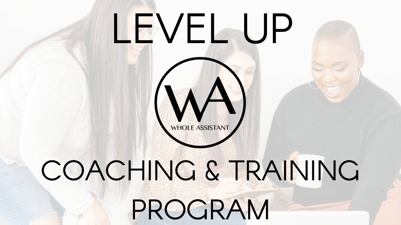 Level Up Coaching & Training Program