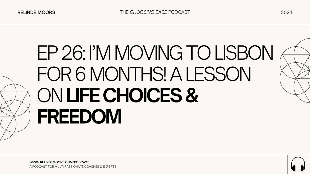 A lesson on life choices & freedom