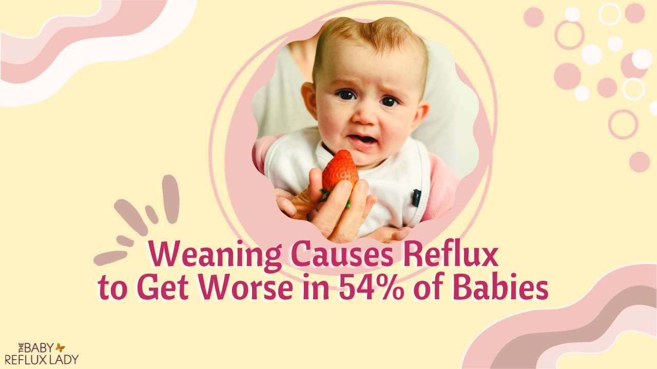 Baby's Digestive Immaturity Causes Reflux to Flare With Food