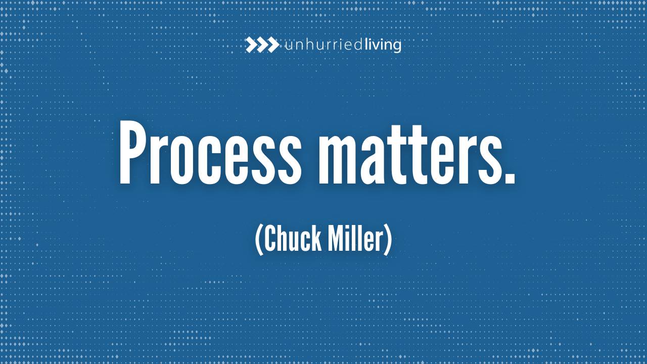 Embracing the Process: Beyond Event Thinking in Our Walk with God