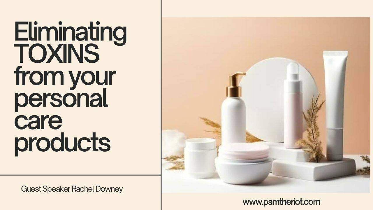 Eliminating toxins in your personal care products will help dry eyes.