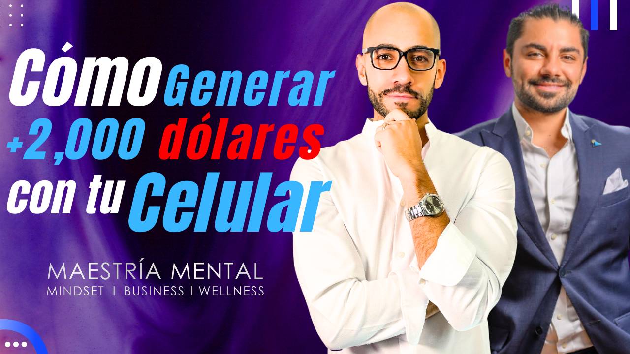 GENERA 2,000usd con Tu Celular