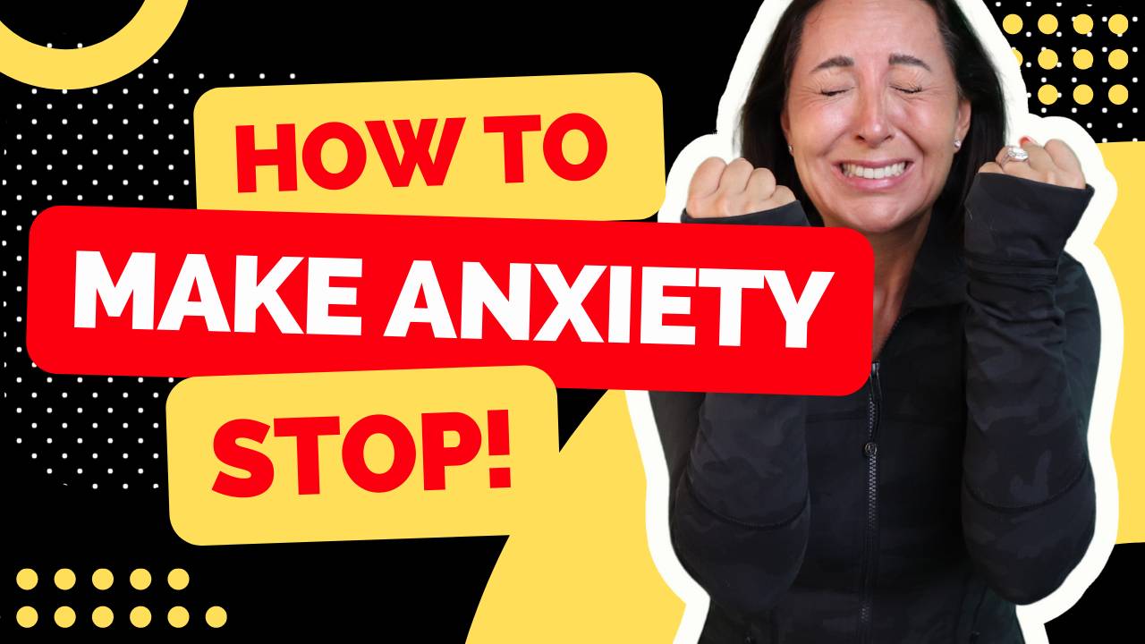Have you ever wondered how to make anxiety stop?