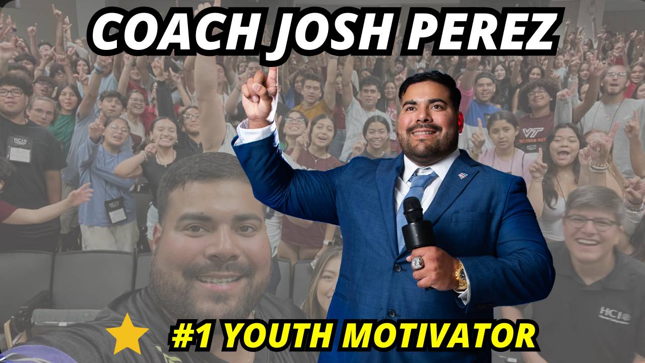 ⭐️ #1 Youth Motivator : Coach Josh Perez Top School Speaker