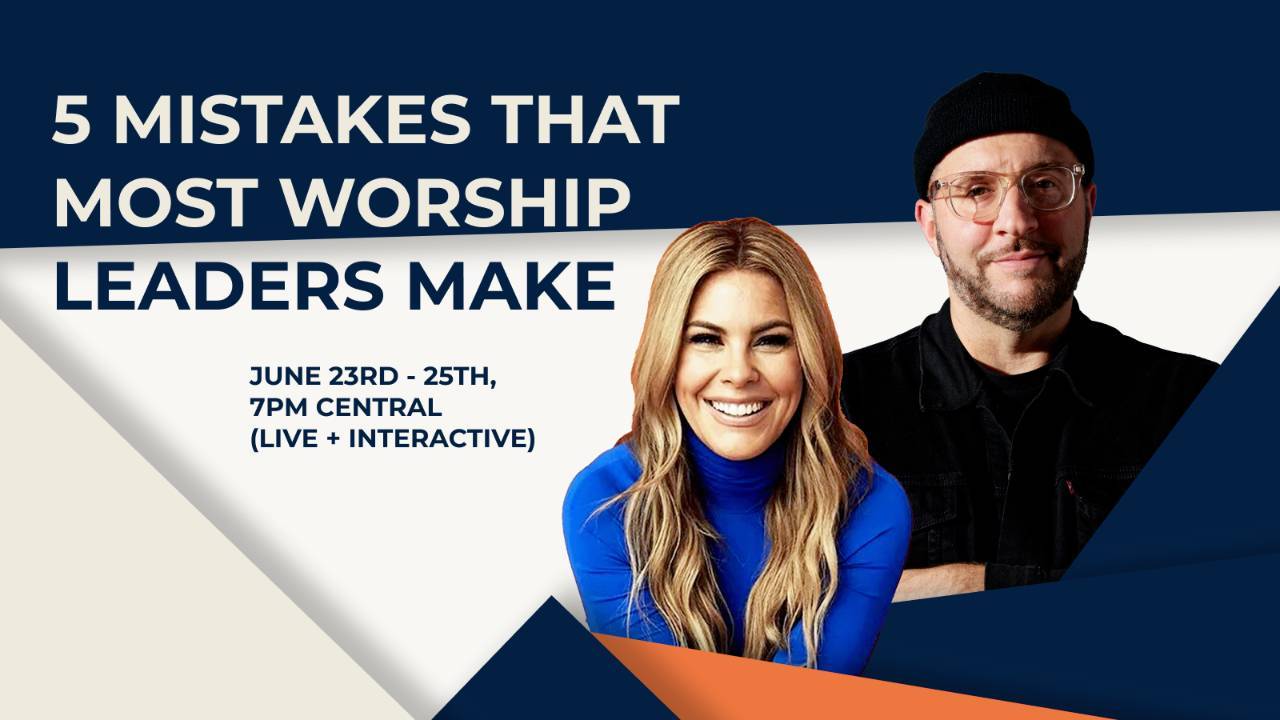 5 Mistakes Most Worship Leaders Make with Justin RIZZO | JUNE