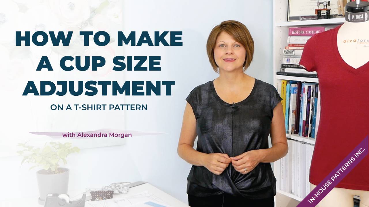 How to Make a Bust Adjustment in Knit Garments Without Adding Darts