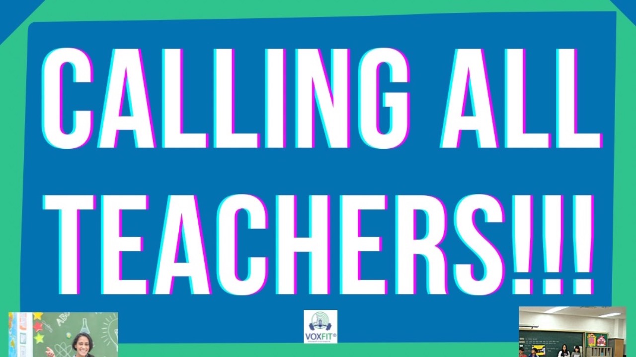 Calling All Teachers!!