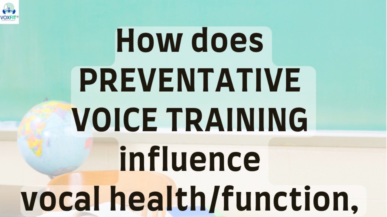 2024 Inspo, Vocal Hygiene Research, & Preventative Voice Training Blog