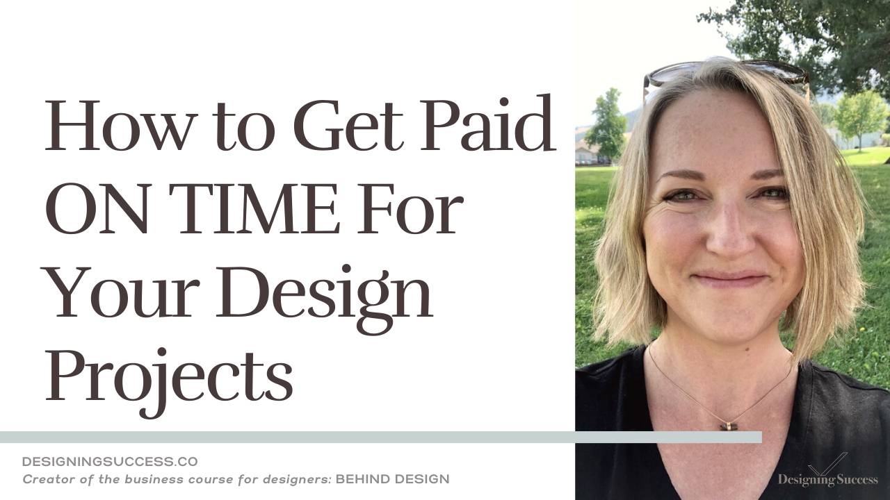 How to get paid on time for your graphic design projects