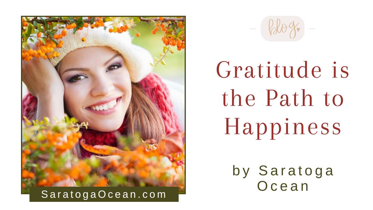 Gratitude is the Path to Happiness - by Saratoga