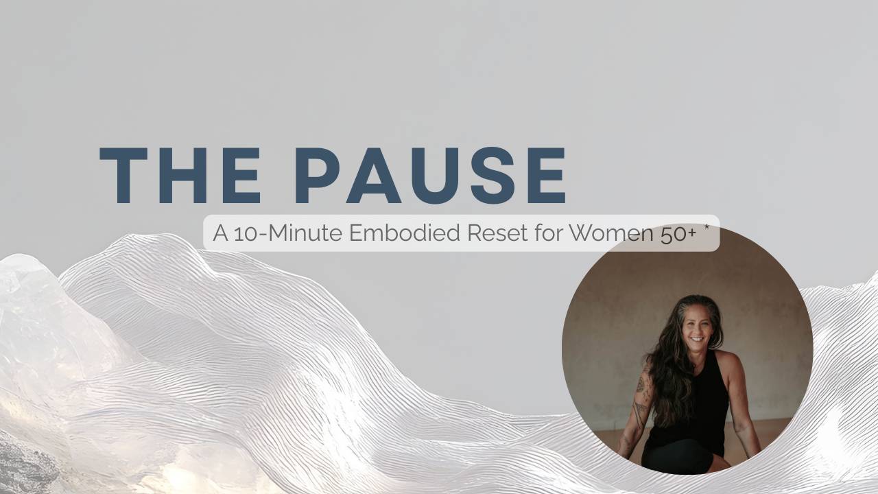 The Pause - a 10-minute reset for women in midlife.