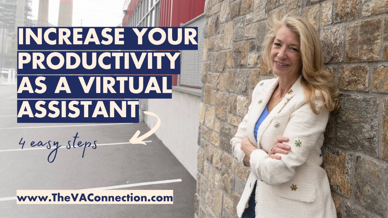 Increase Your Productivity as a Virtual Assistant