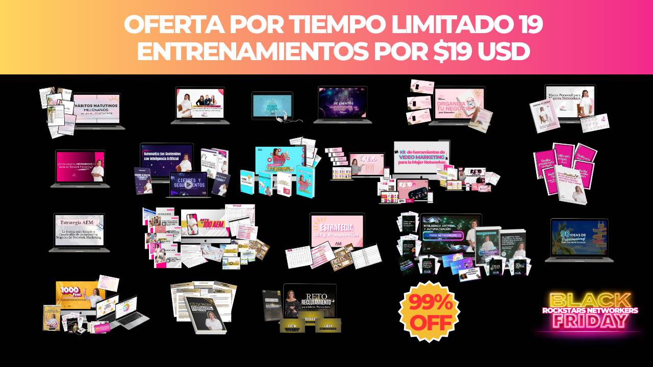 19 Cursos que Transformarán tu Negocio por SOLO $19 USD