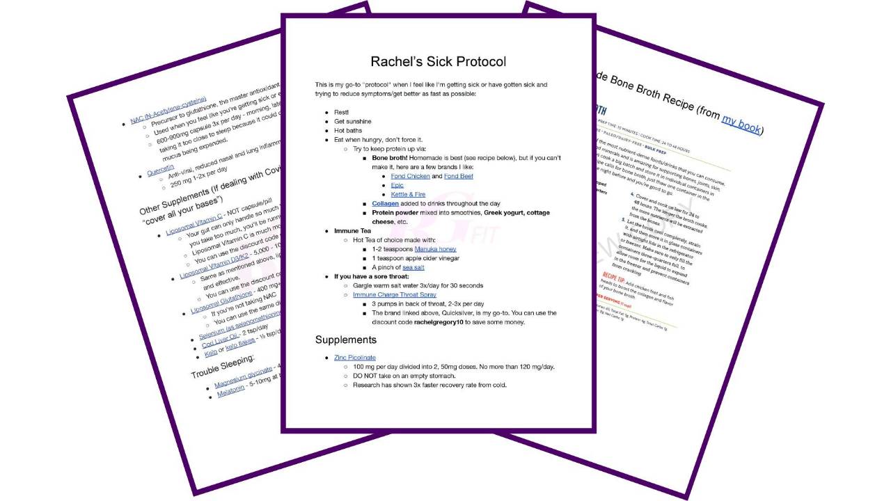 Rachel's Sick Protocol