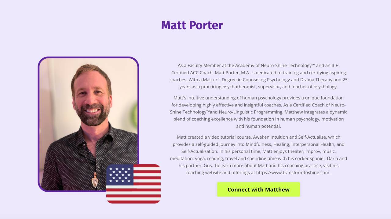 Biography: Matt Porter