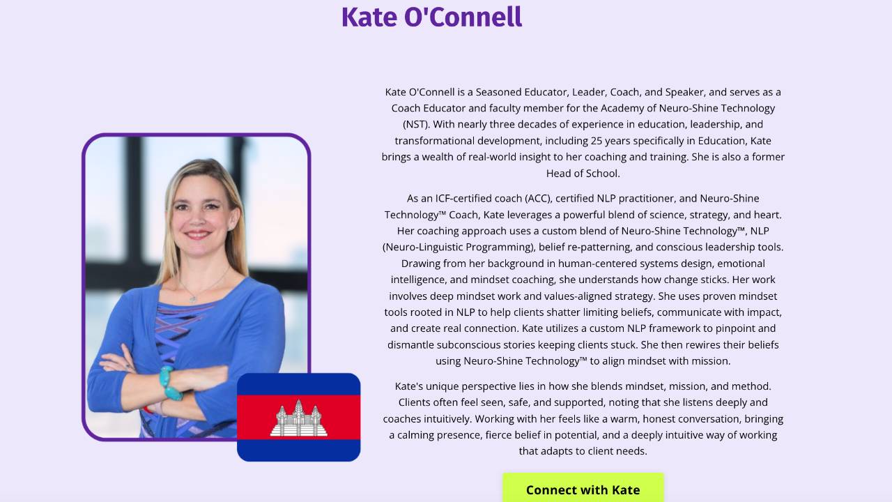 Biography: Kate O'Connell